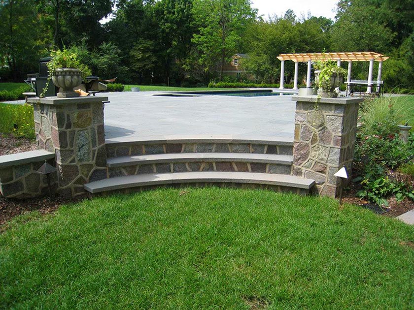 Residential Masonry Projects - Patrick T. Sharkey Pool and Landscape Design